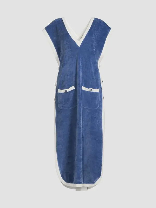 My Beachy Side Peony Caftan Cover-up Dress