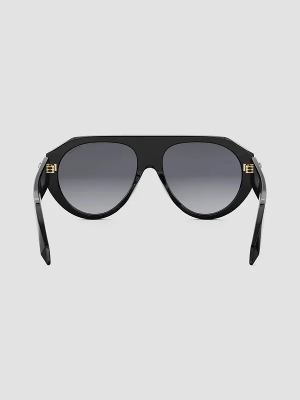 BVLGARI Serpenti Forever 56mm Pilot Sunglasses