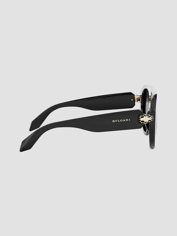 BVLGARI Serpenti Forever 56mm Pilot Sunglasses