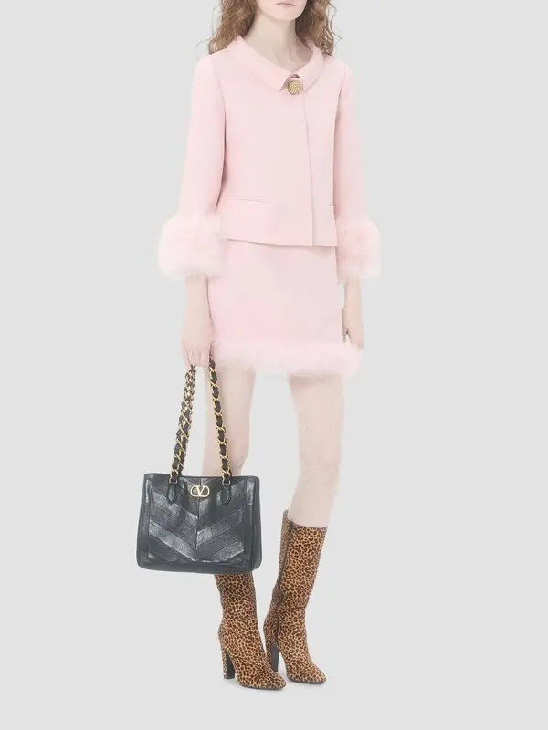 Valentino Garavani Georgette Top - Rose