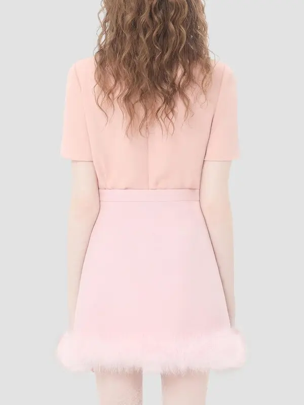 Valentino Garavani Georgette Top - Rose