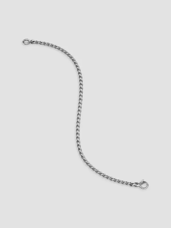 David Yurman Sculpted Cable Chain Bracelet In Sterling 2.7mm
