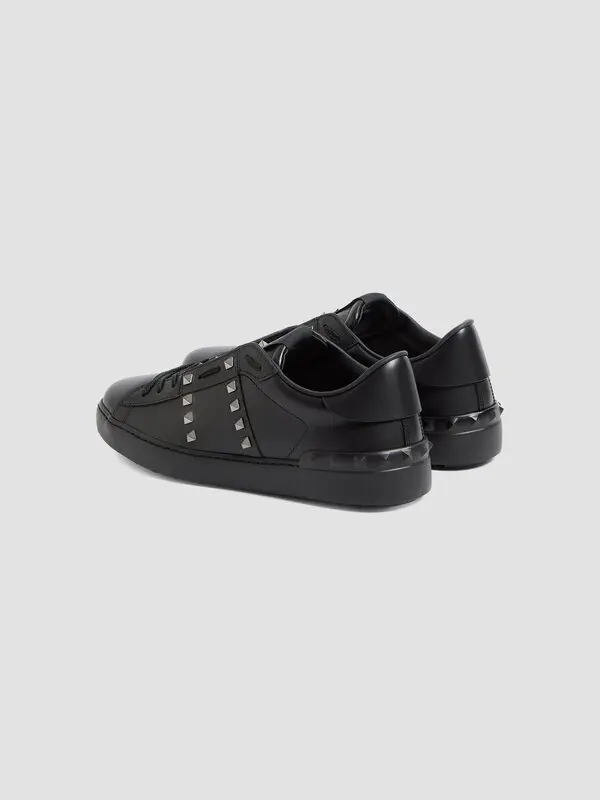 Valentino Garavani Rockstud Untitled Sneakers In Calfskin Leather