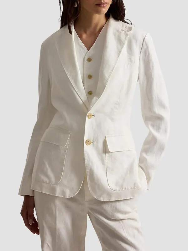 Polo Ralph Lauren Notch-lapel Linen Blazer
