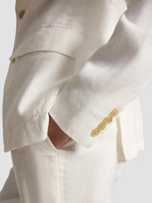 Polo Ralph Lauren Notch-lapel Linen Blazer