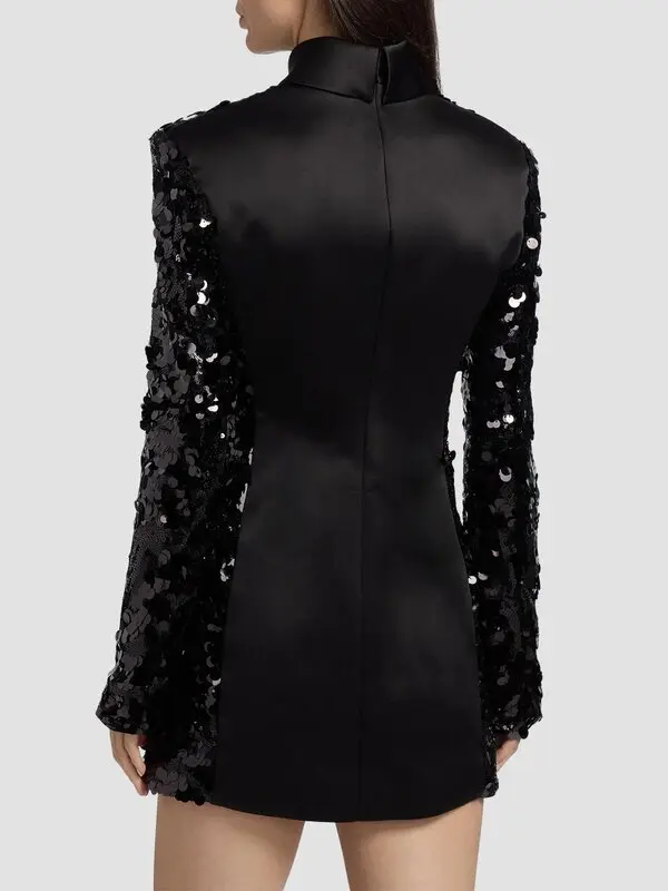 AKNVAS Toni Sequined Minidress