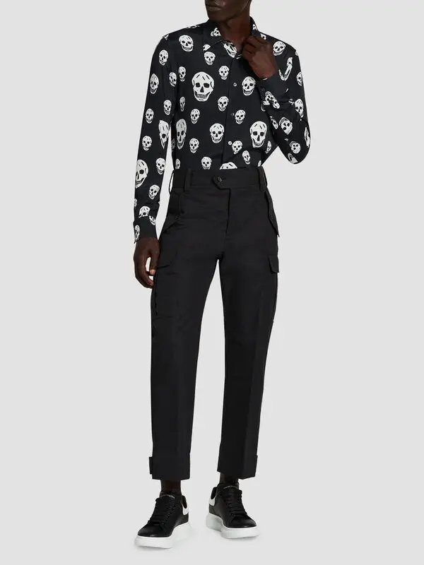 Alexander McQueen Straight-leg Cargo Trousers