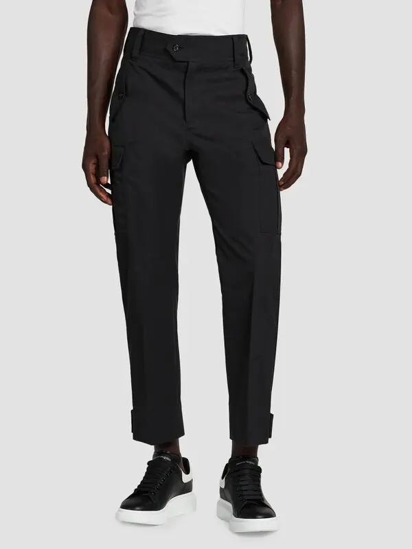 Alexander McQueen Straight-leg Cargo Trousers