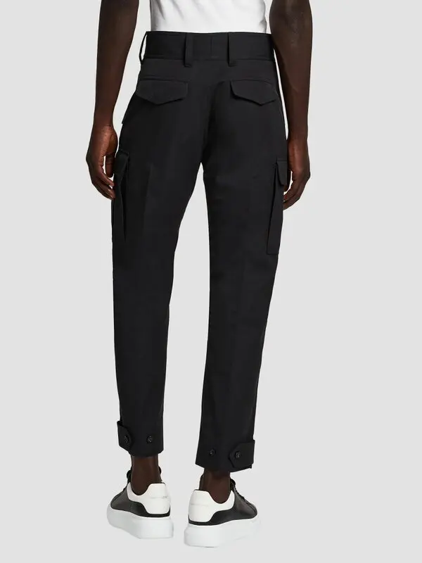 Alexander McQueen Straight-leg Cargo Trousers