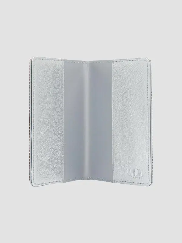 Judith Leiber Leather & Crystal Passport Holder - Rhine