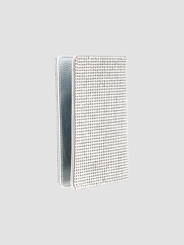 Judith Leiber Leather & Crystal Passport Holder - Rhine