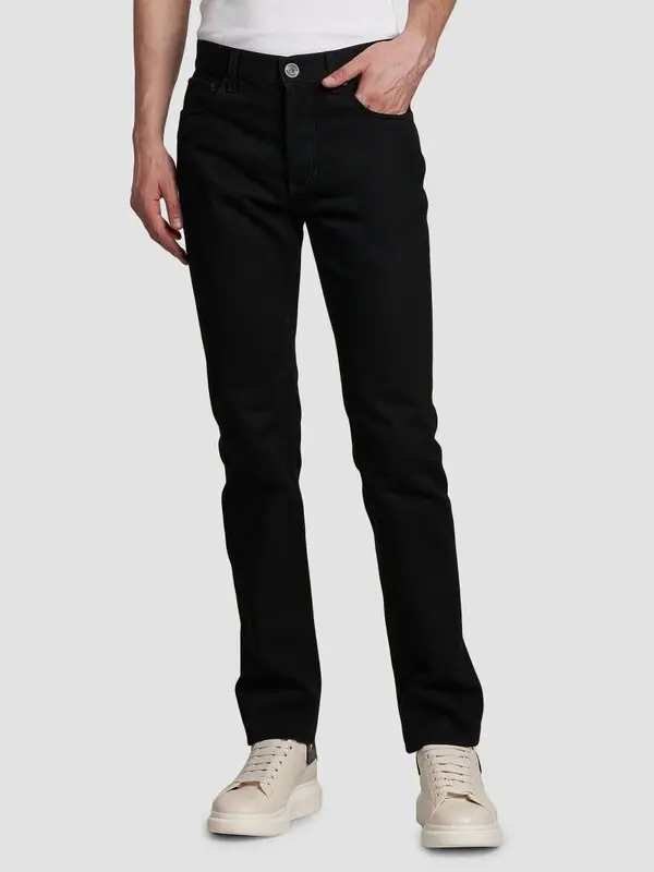 Alexander McQueen Ozzy Five-pocket Cotton Jeans