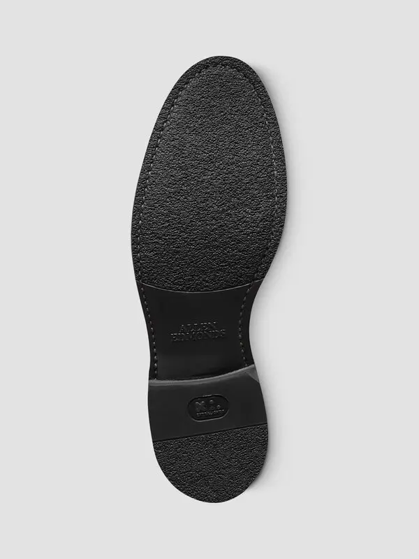Allen Edmonds Rollins Buckle-detail Leather Loafers - Black