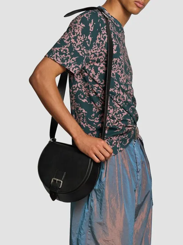 Dries Van Noten Leather Crossbody Bag