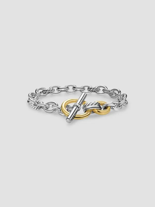 David Yurman Dy Mercer Toggle Chain Bracelet In Sterling - Silver