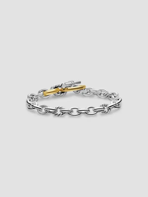 David Yurman Dy Mercer Toggle Chain Bracelet In Sterling - Silver