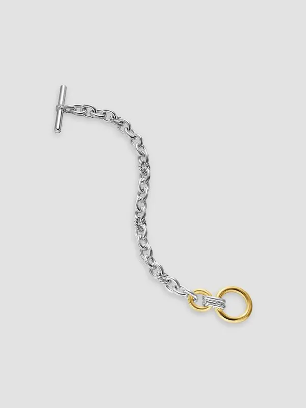 David Yurman Dy Mercer Toggle Chain Bracelet In Sterling - Silver