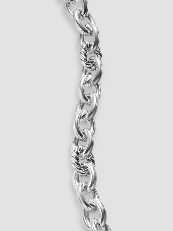 David Yurman Dy Mercer Toggle Chain Bracelet In Sterling - Silver