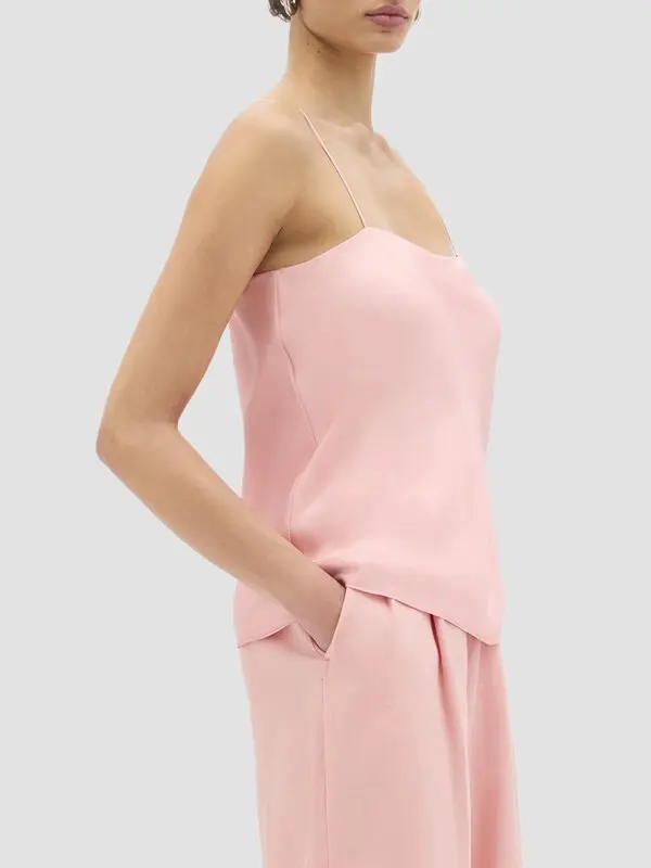 Another Tomorrow Silk Camisole