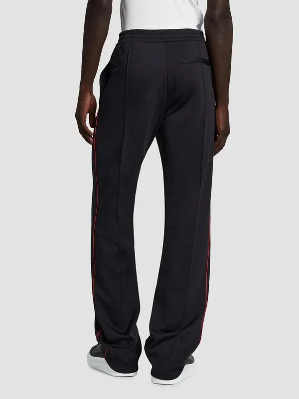 Alexander McQueen Cotton-blend Wide-leg Joggers
