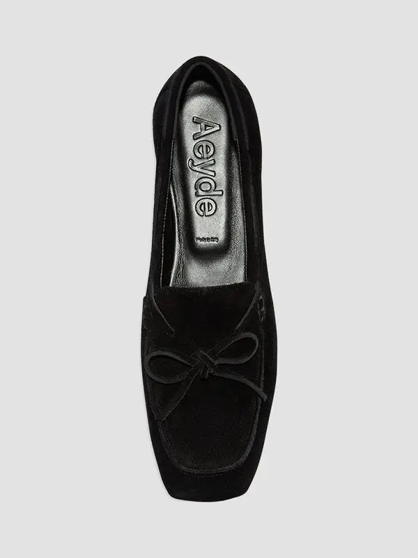 AeydĒ Jasper Suede Boat Loafers