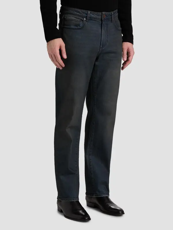 Monfrère Caine Coated Straight-leg Jeans