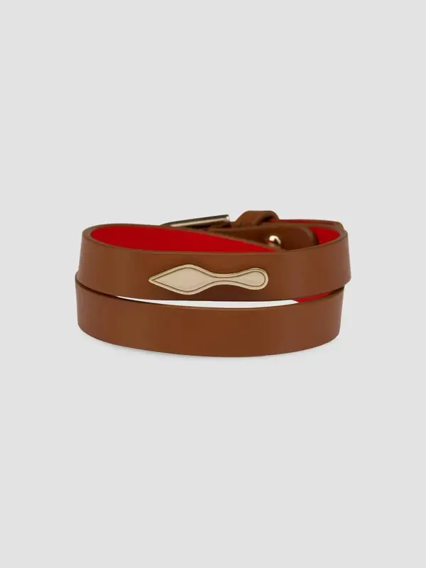 CHRISTIAN LOUBOUTIN Bettina Bracelet - Cuoio