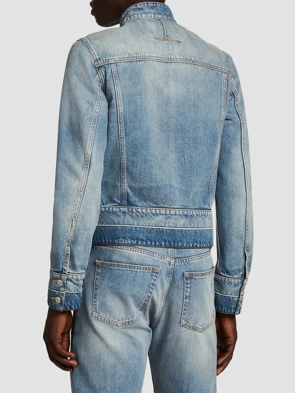 Alexander McQueen Denim Band Jacket