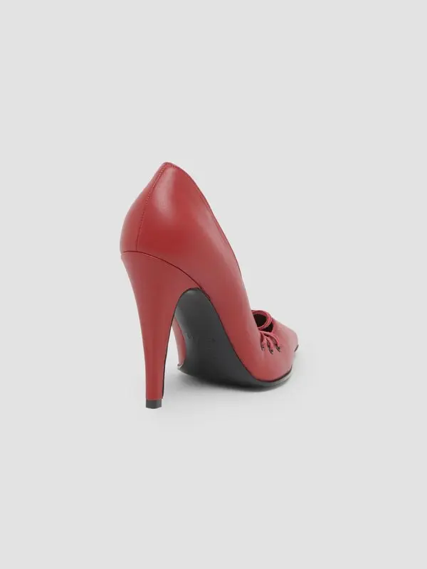Alexander McQueen Corset 100mm Leather Pumps