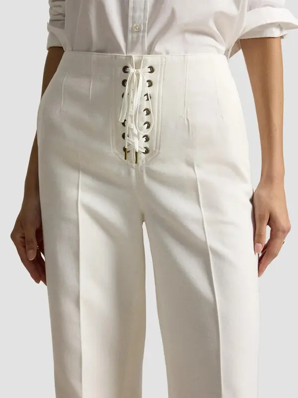 Polo Ralph Lauren Beaton Cotton-wool Lace-up Pants