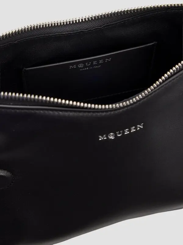 Alexander McQueen Manta Leather Crossbody Bag