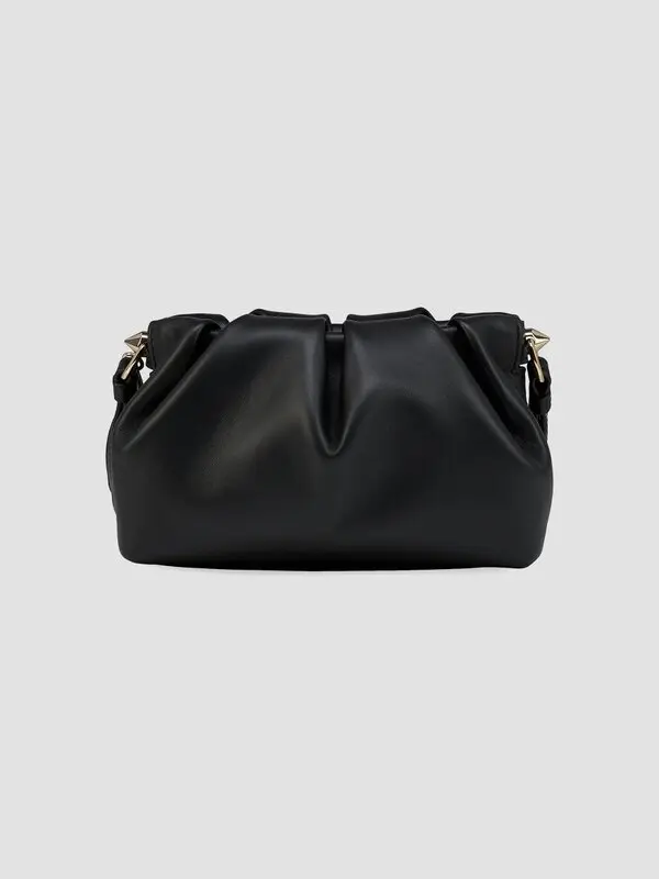 CHRISTIAN LOUBOUTIN Eva Leather Mini Crossbody Bag - Black