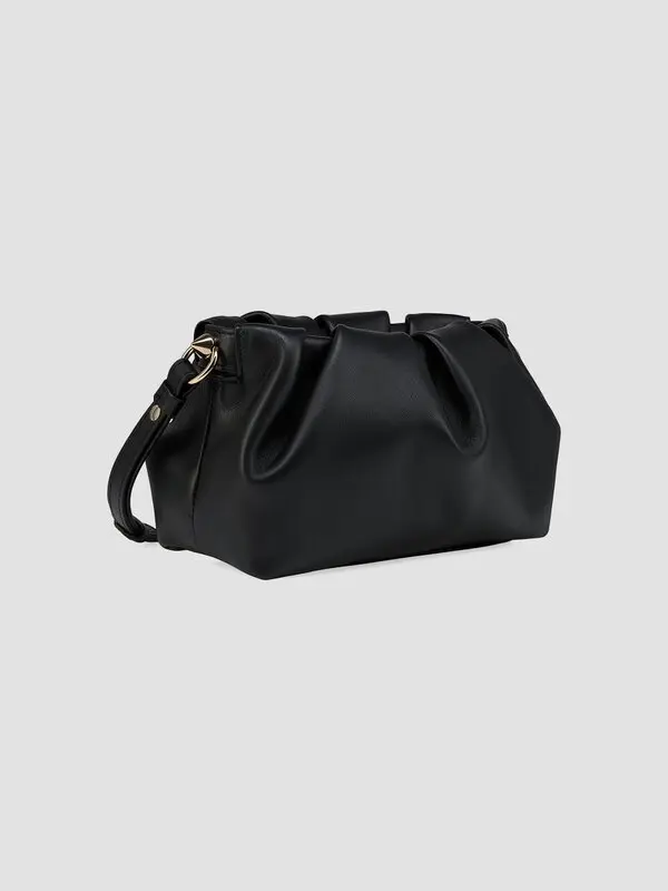 CHRISTIAN LOUBOUTIN Eva Leather Mini Crossbody Bag - Black