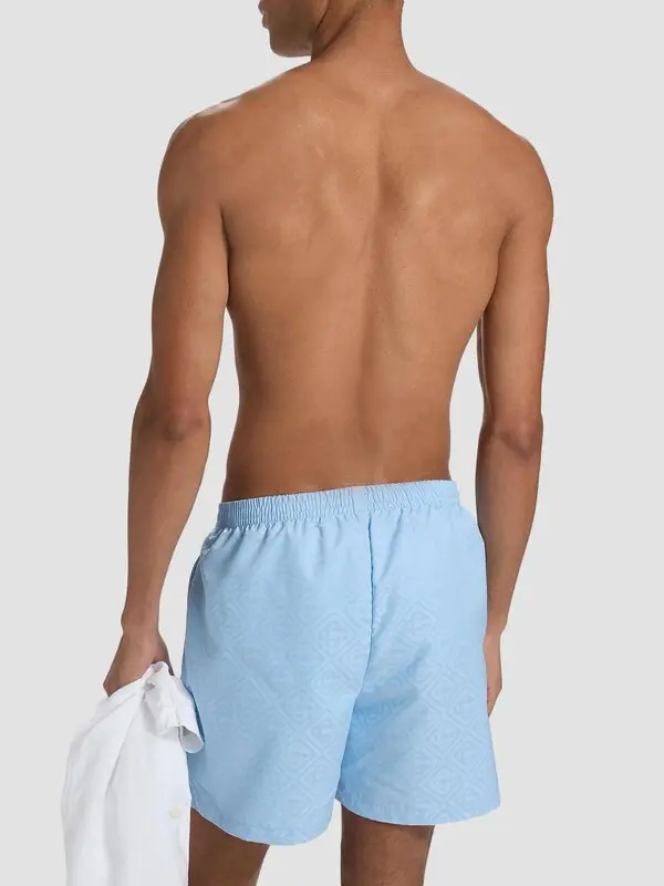 Casablanca Monogram Swim Trunks