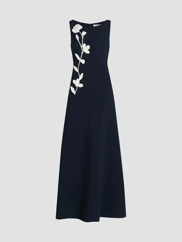 SACHIN BABI Denee Embroidered Vine Gown