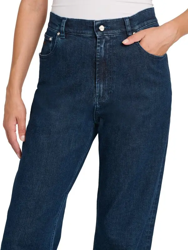 Kiton Stretch-cotton Straight Mid-rise Jeans