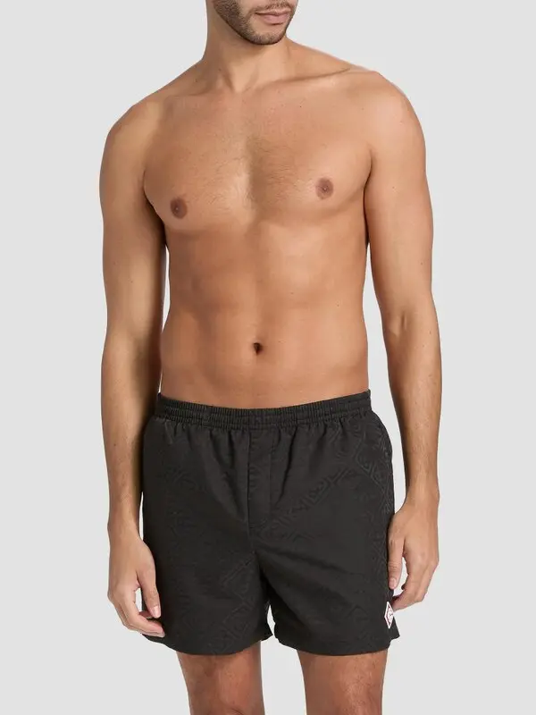 Casablanca Jacquard Swim Shorts