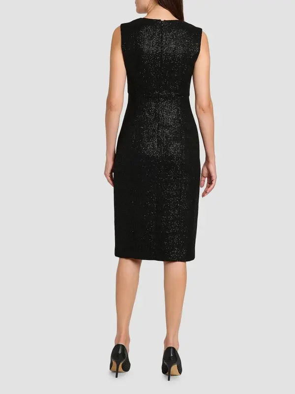 Kiton Metallic Sheath Dress