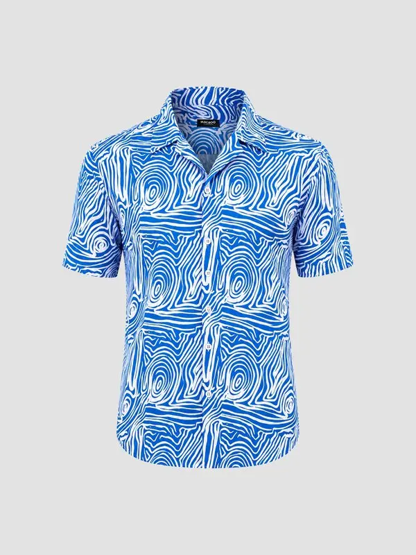MACEOO Apachi Marthyr Shirt - Blue
