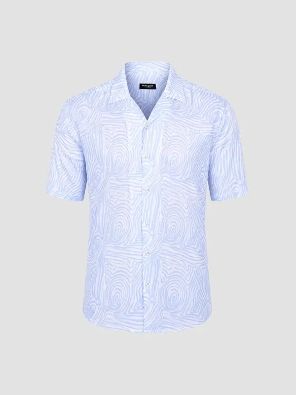 MACEOO Apachi Marthyr Shirt - Blue