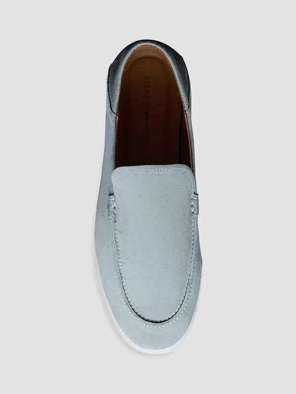 Allen Edmonds Gino Suede Loafers - Sky Blue
