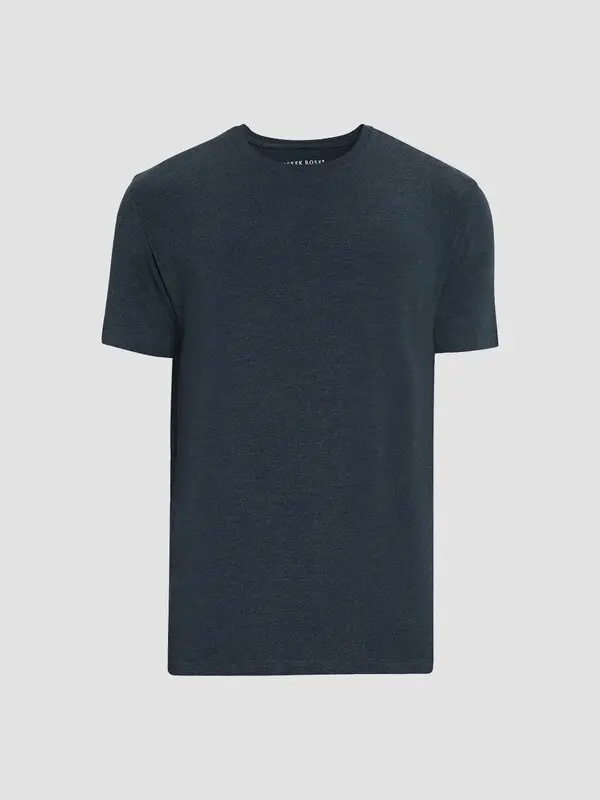Derek Rose Marl Jersey Crewneck T-shirt