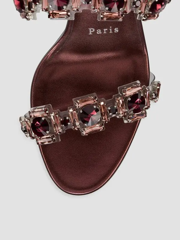 CHRISTIAN LOUBOUTIN Just Jewel 85mm Leather Sandals
