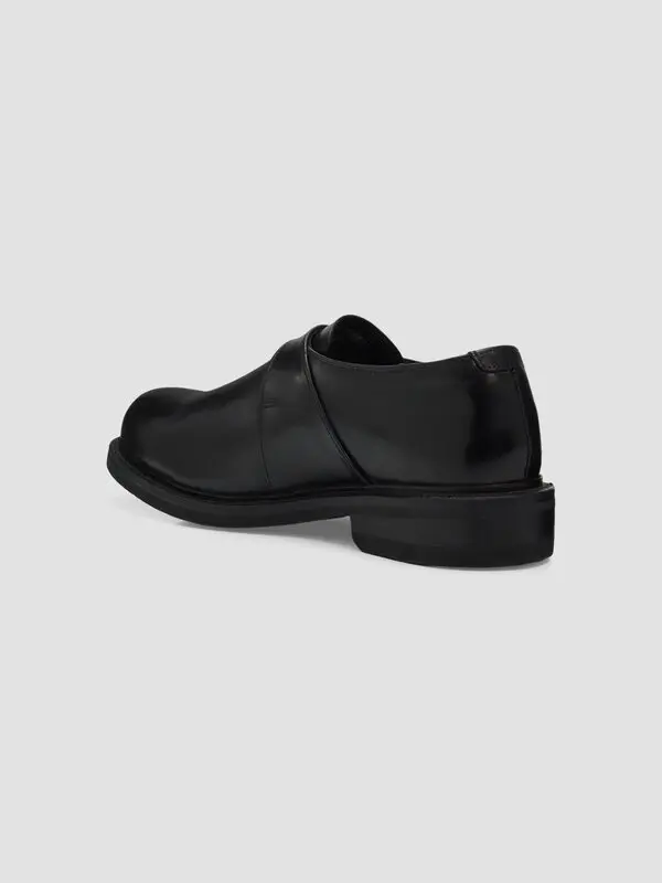 Allen Edmonds X Public School Leather Monk Strap Shoes