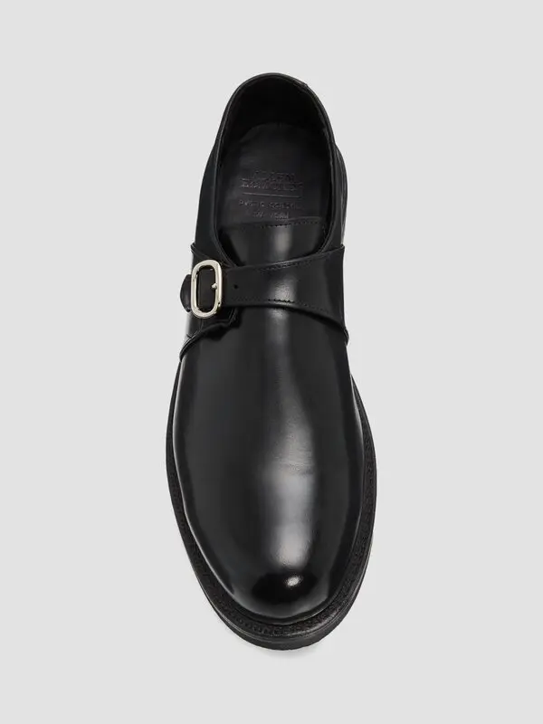 Allen Edmonds X Public School Leather Monk Strap Shoes