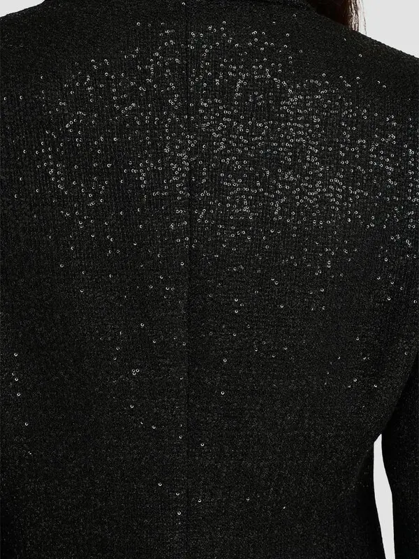 Kiton Metallic Double-breasted Blazer