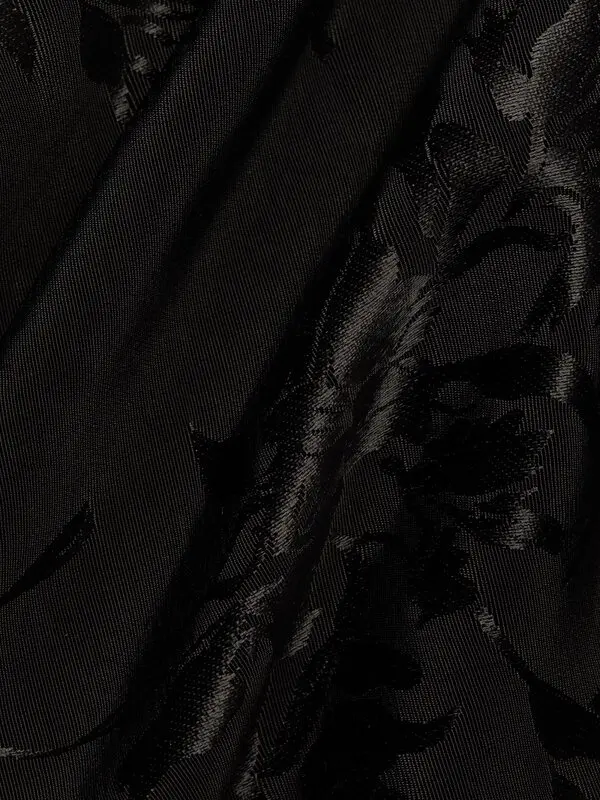 Hemant & Nandita Aura Jacquard Back-tie Maxi Dress