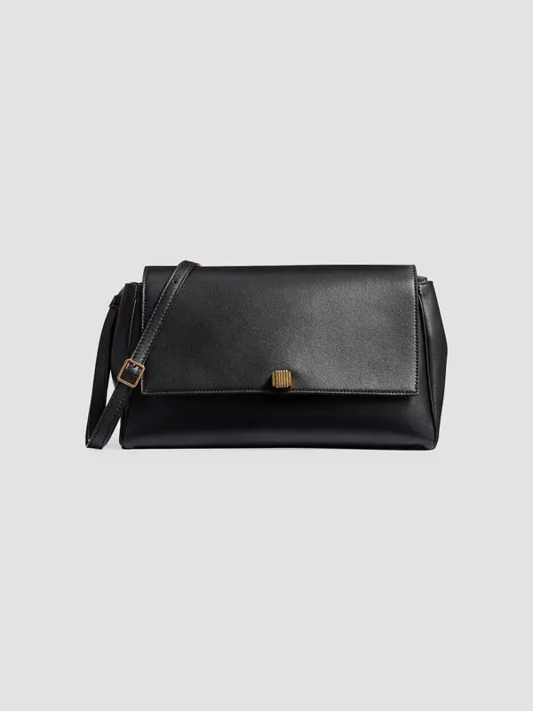 Khaite Audrey Leather Crossbody Bag