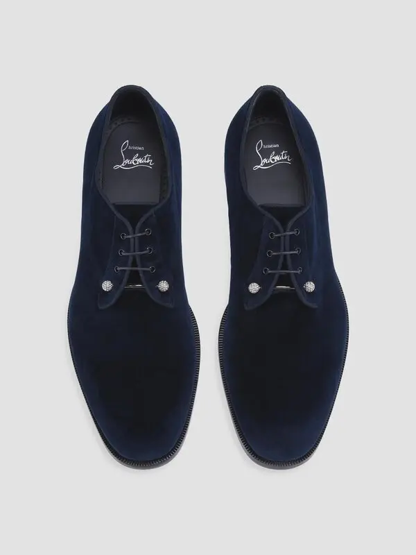 CHRISTIAN LOUBOUTIN Chambeliss Night Strass Derby Shoes - Last Night