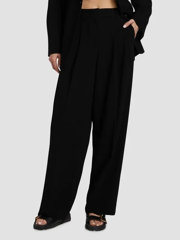 Michael Kors Pleated Wide-leg Pants